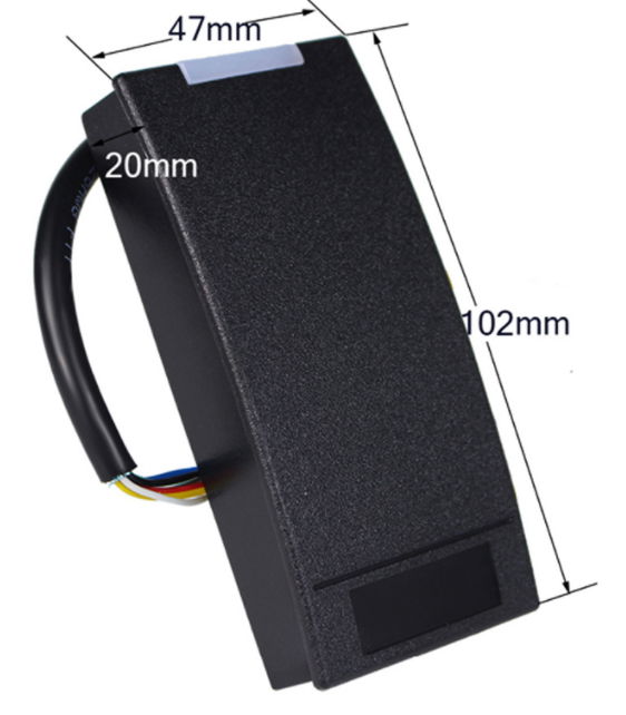Waterproof RFID External Access Reader For Access Control - 08V ...
