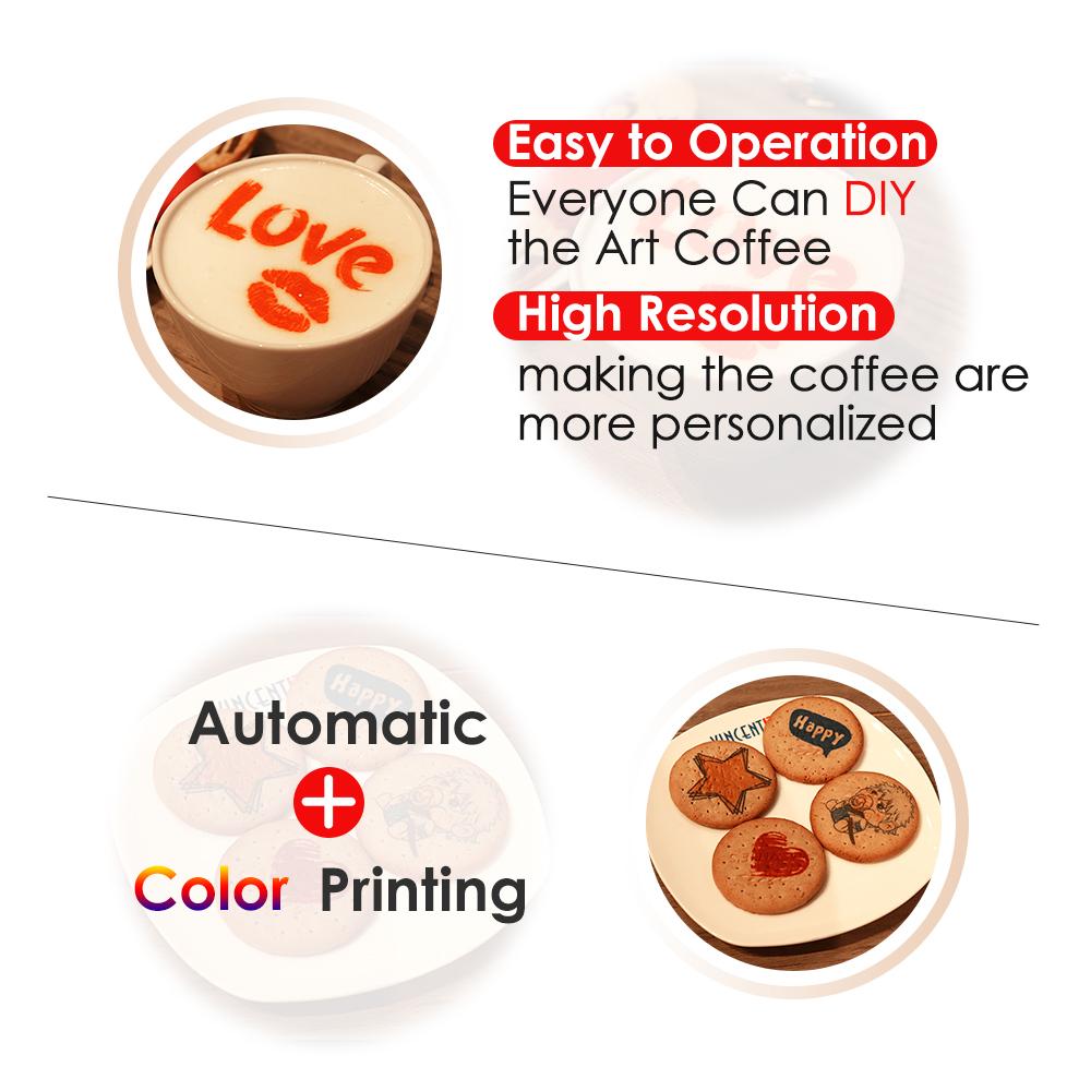 New Arrival CSC1 Selfie Coffee Printer , DIY Your Coffee With Your ...