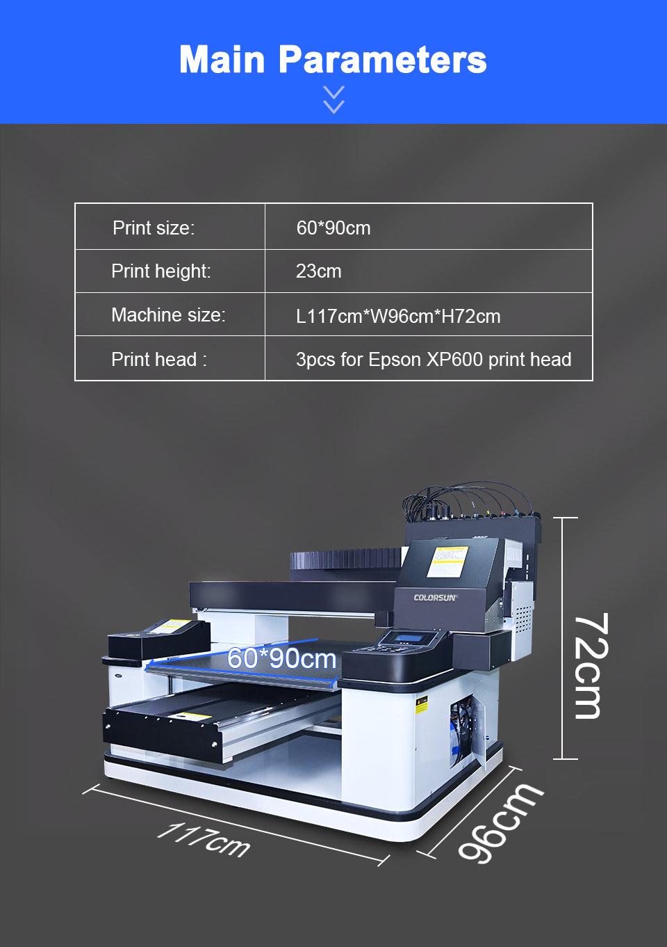 NEW automatic 6090uv printer - 6090UV - Colorsun (China Manufacturer ...