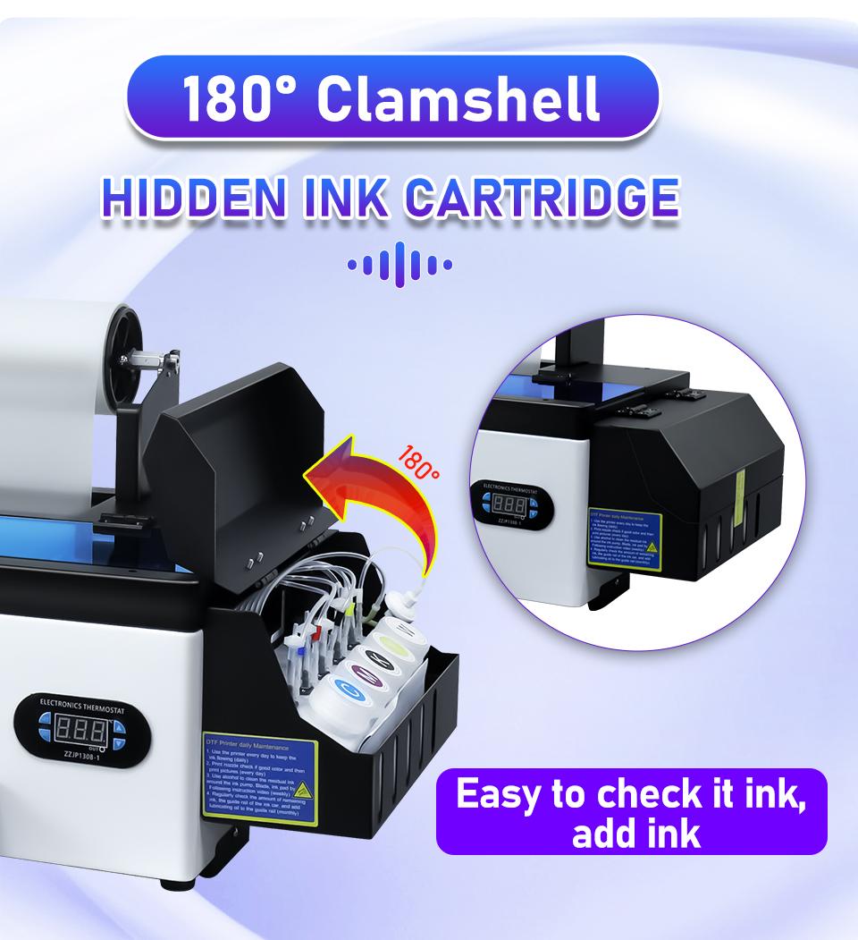 A3 R1390 Roll DTF Printer + PET Film Oven package price - Colorsun ...