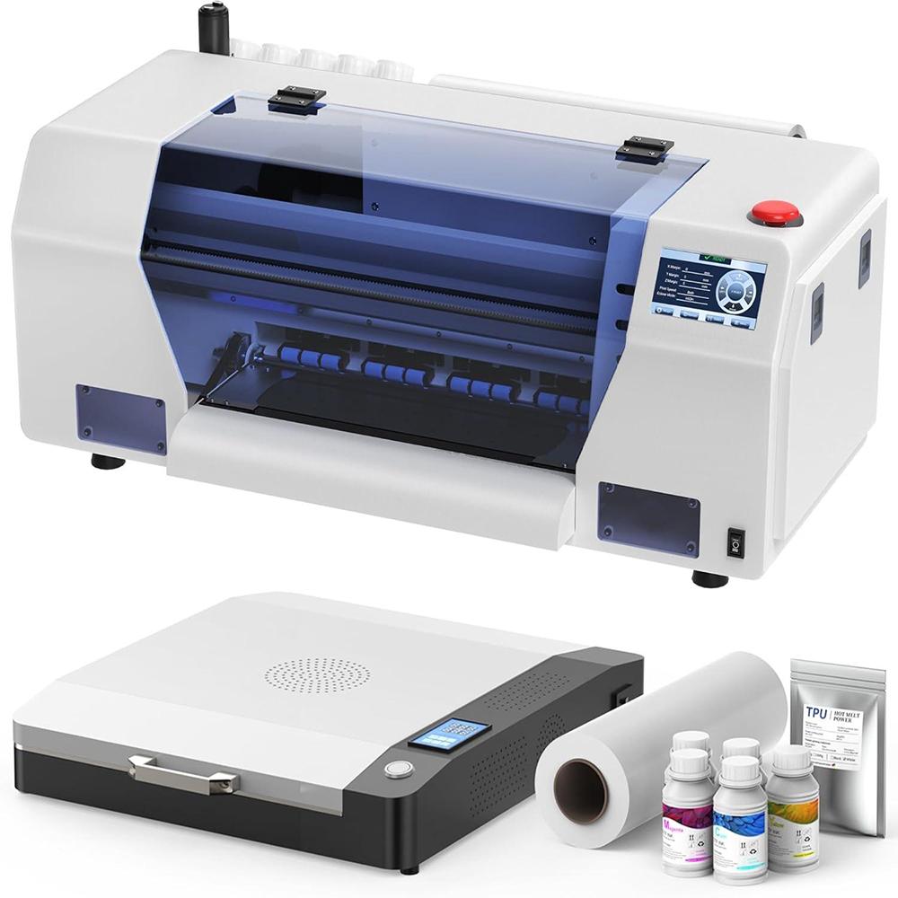 Colorsun 30cm DTF Printer White Ink Heat Transfer XP600 Print Head DTF