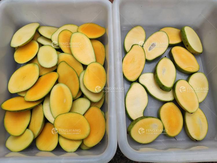 Mango Core Removing Machine Fruit Splitter Slicer Mango Slicing Machine ...