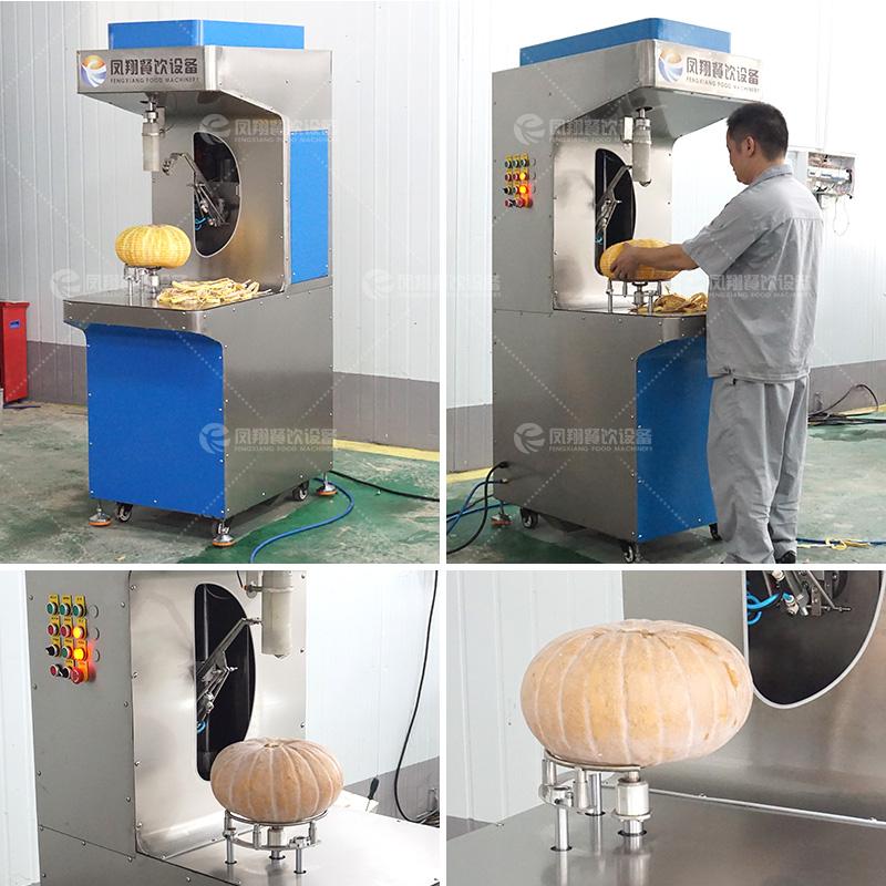 Automatic Pumpkin Peeling Machine Flat Old Pumpkin Peeler - China