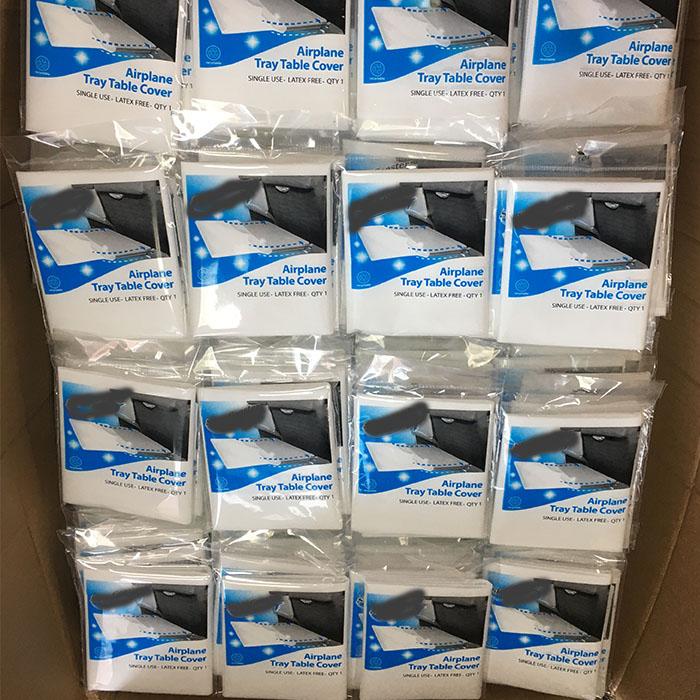 Non Woven OEM Traveling Airplane Tray Table Cover Disposable - GT ...