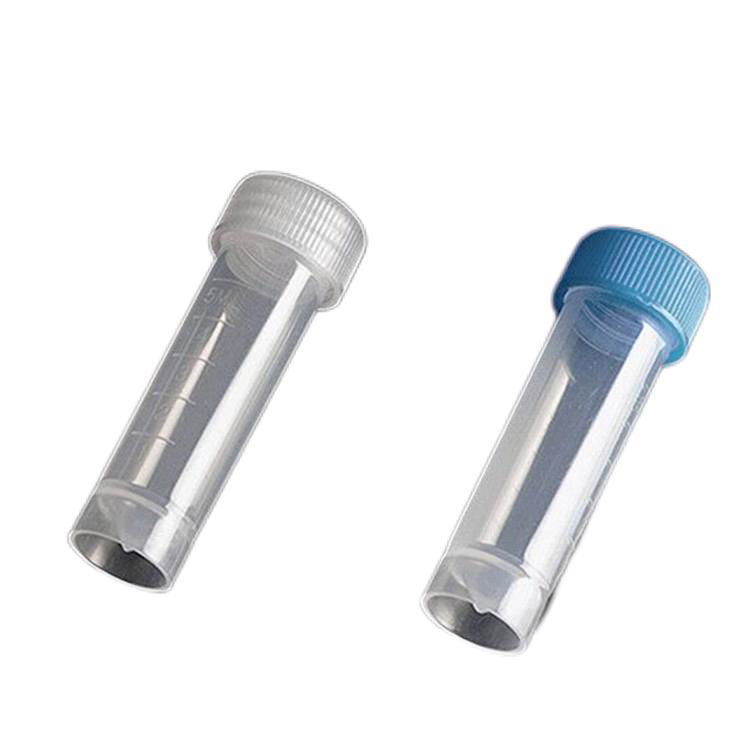5 ml with Cap Plastic Cryo Vial Cryogenic Self Standing Tube - KORECLAB ...