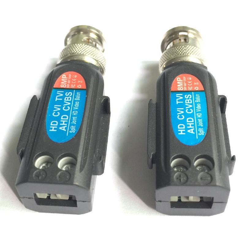 Hot Sale Coax Audio Passive HD rj45 8mp BNC Video Balun for CCTV ...