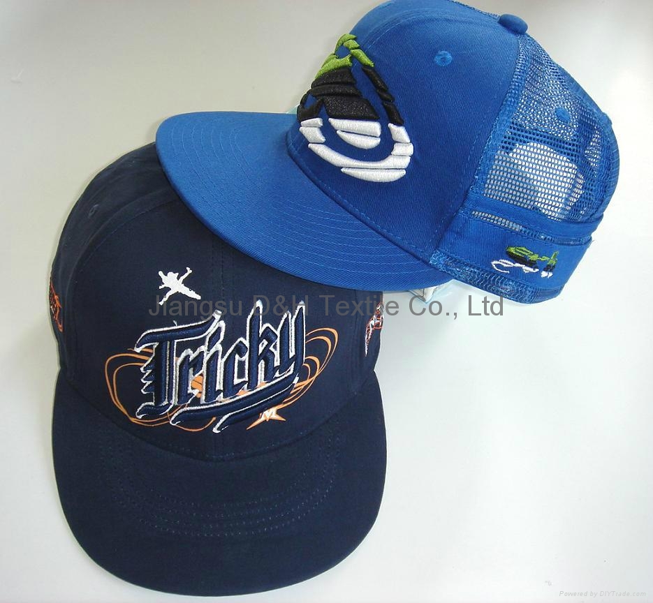Customized Acrylic Snapback Hats With Mesh - DH-SC130 - DH (China ...