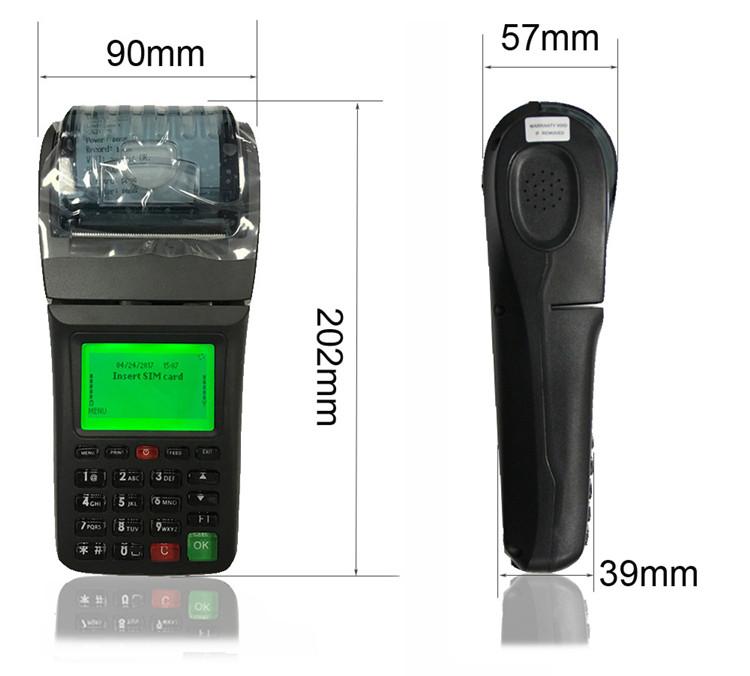 GOODCOM Handheld POS Printer for Bus ticketing print software ...