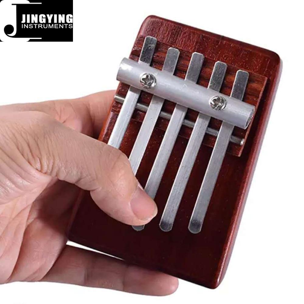 5 Tone Red Wood Mbira/Likembe/Sanza/Thumb Piano - JYMZQ-5T - Custom ...