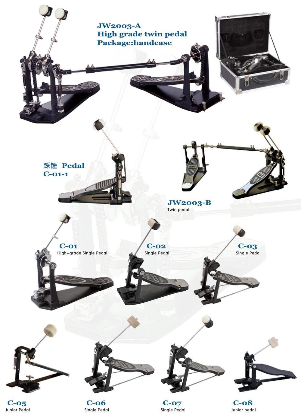 Drum Set Parts, Drum Pedal - JW2003-A/B - Custom (China Manufacturer ...