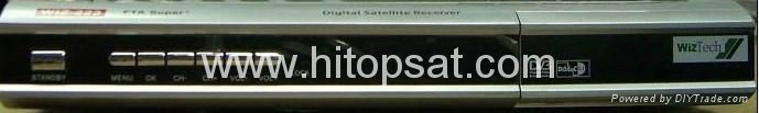 WIZTECH WIZ 223 FTA SUPER DIGITAL SATELLITE RECEIVER (China ...