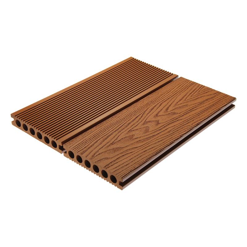 Outdoor WPC Wood Plastic Composite Hollow Decking 3D Wood Grain - GTCO (China Manufacturer ...
