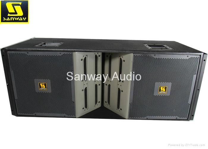 VT4889 Dual 15'' three way line array, line array compact, line array system - Sanway Audio ...