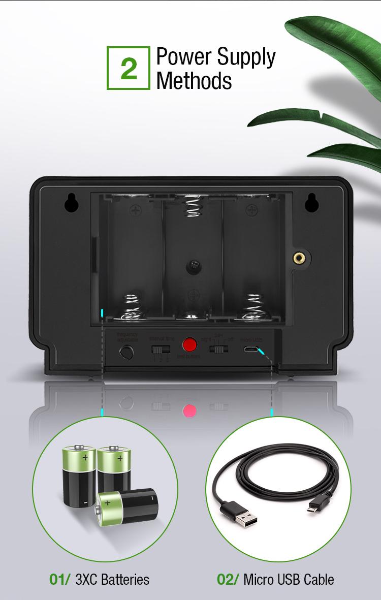 Portable Battery Powered Mosquito Bat Mouse Repeller deterrent - AN ...