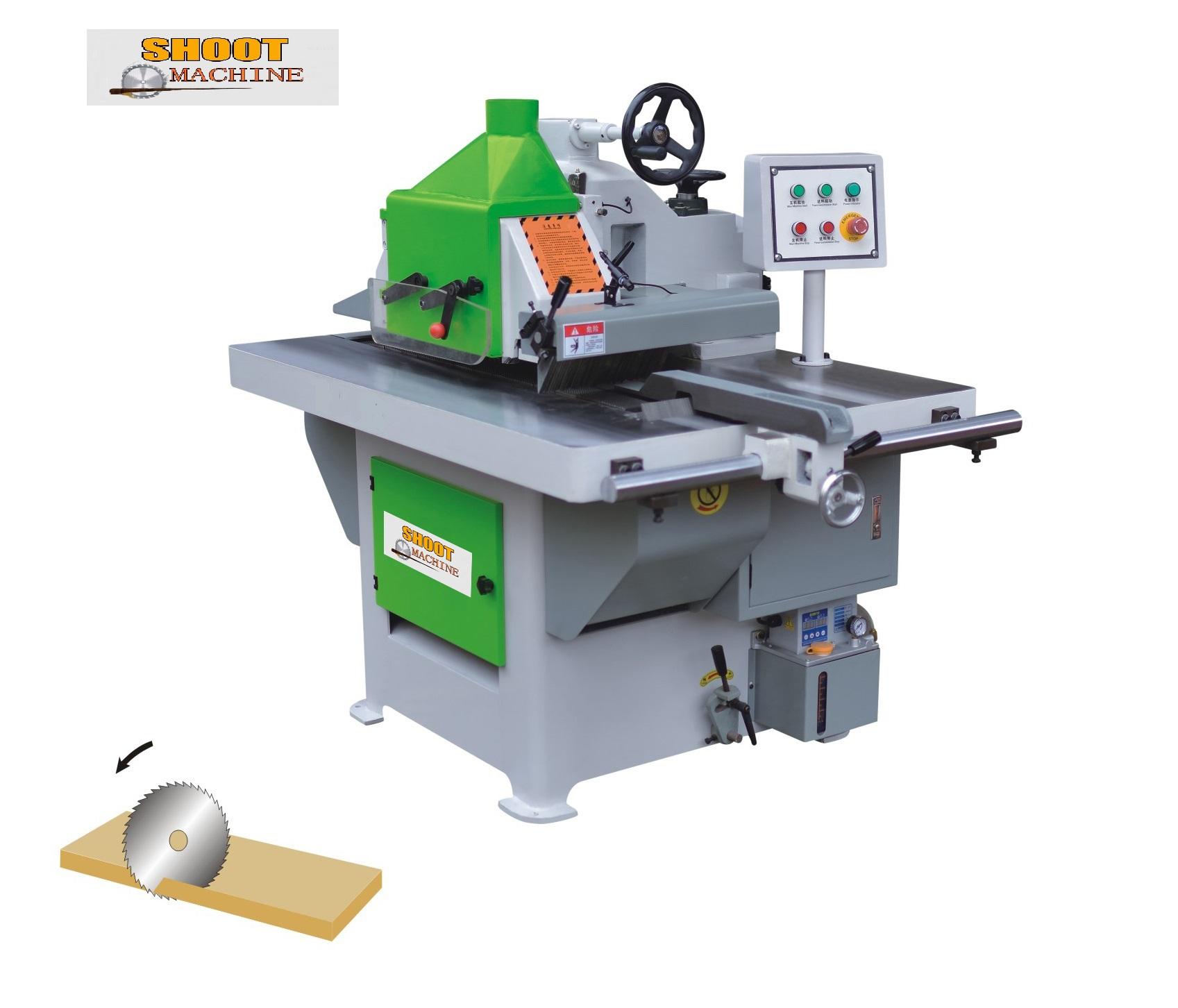 Woodworking Single Blade Auto Rip Saw Machine, SHMJ153 - SHOOT (China ...