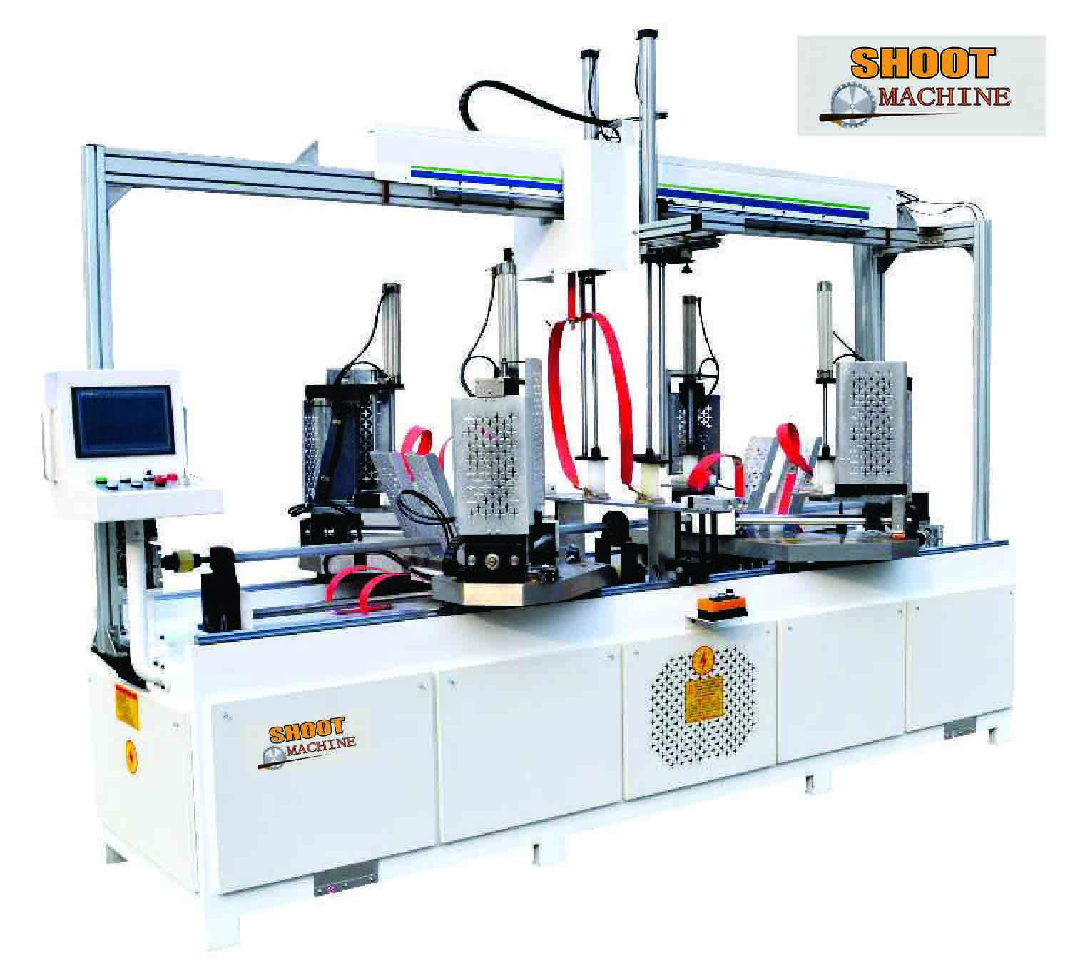 High Frequency Wooden Combine Frame Machine - SHZK-HF-1200x80 - SHOOT ...