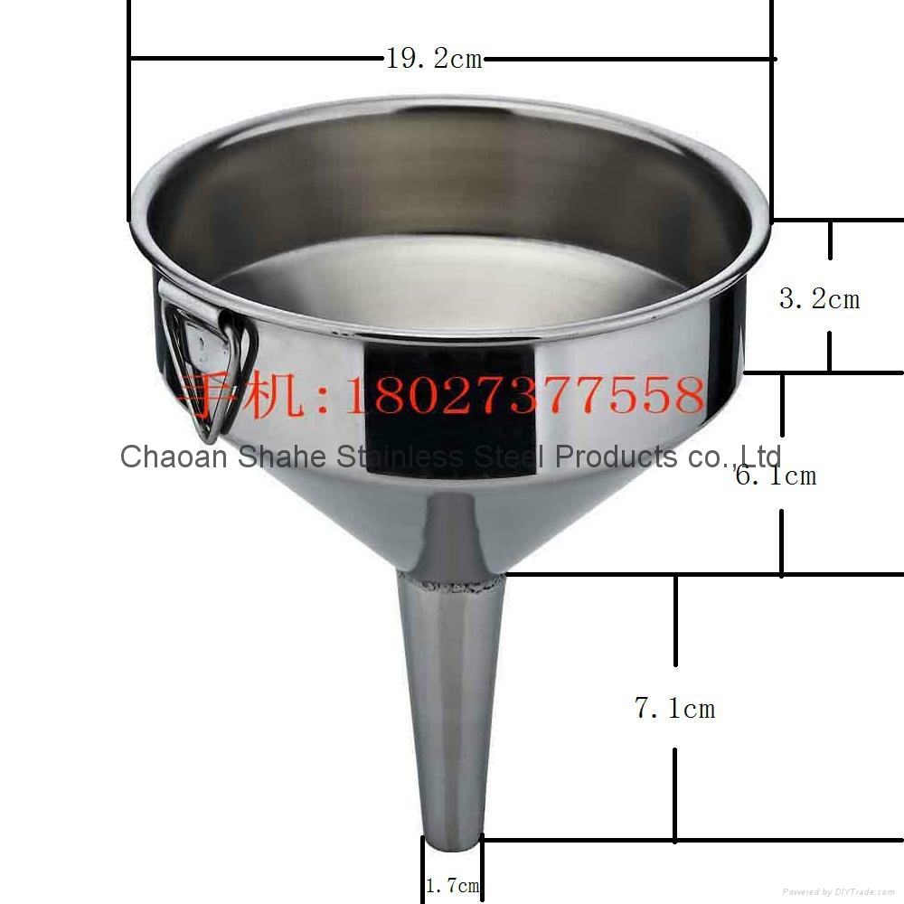 Food Grade Stainless Steel 304/316L Funnel Conical Hopper Hardware ...