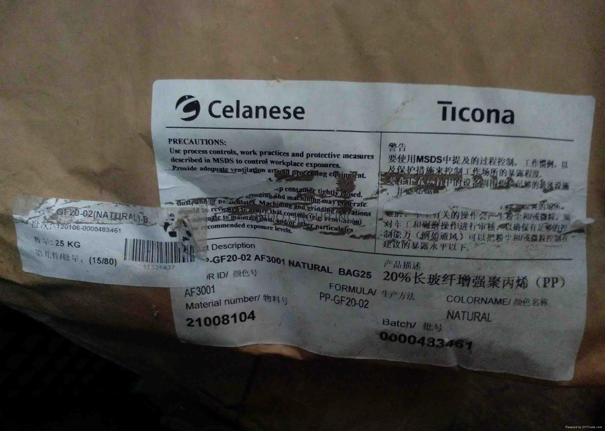 PA66-GF40 TPU-GF50 LFRT Celstran PP-GF20-02 - POM-AF20-01 - Celstran LFRT (Hong Kong Trading ...