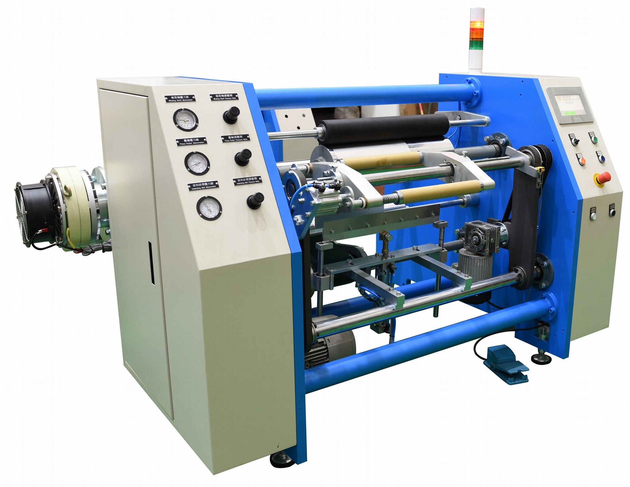 SEMI-AUTOMATIC ALUMINUM FOIL & CLING FILM REWINDER - SRB-A-2S 20-50 ...