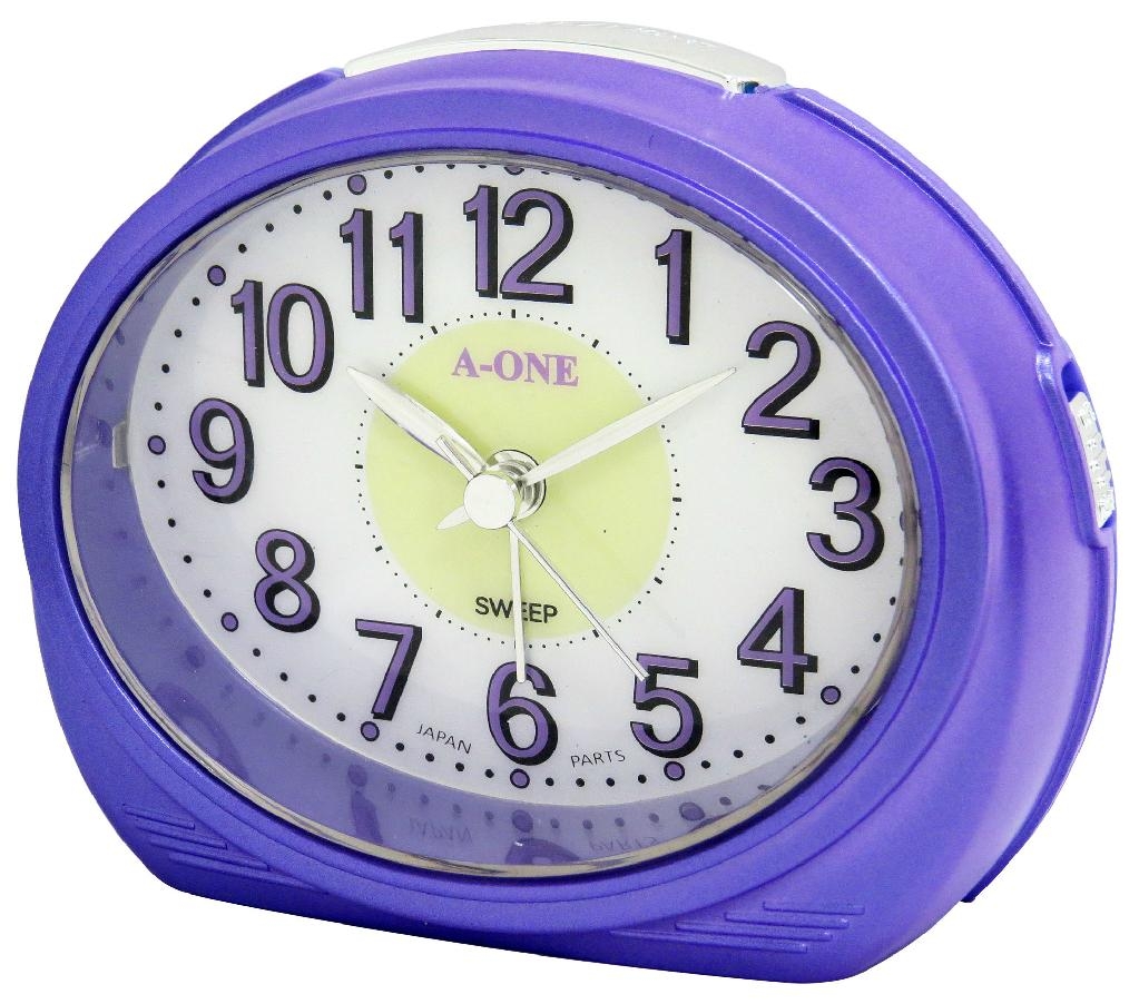 TG-0144 Fashion Oval Alarm Clock - A-ONE (Taiwan Manufacturer) - Clocks ...