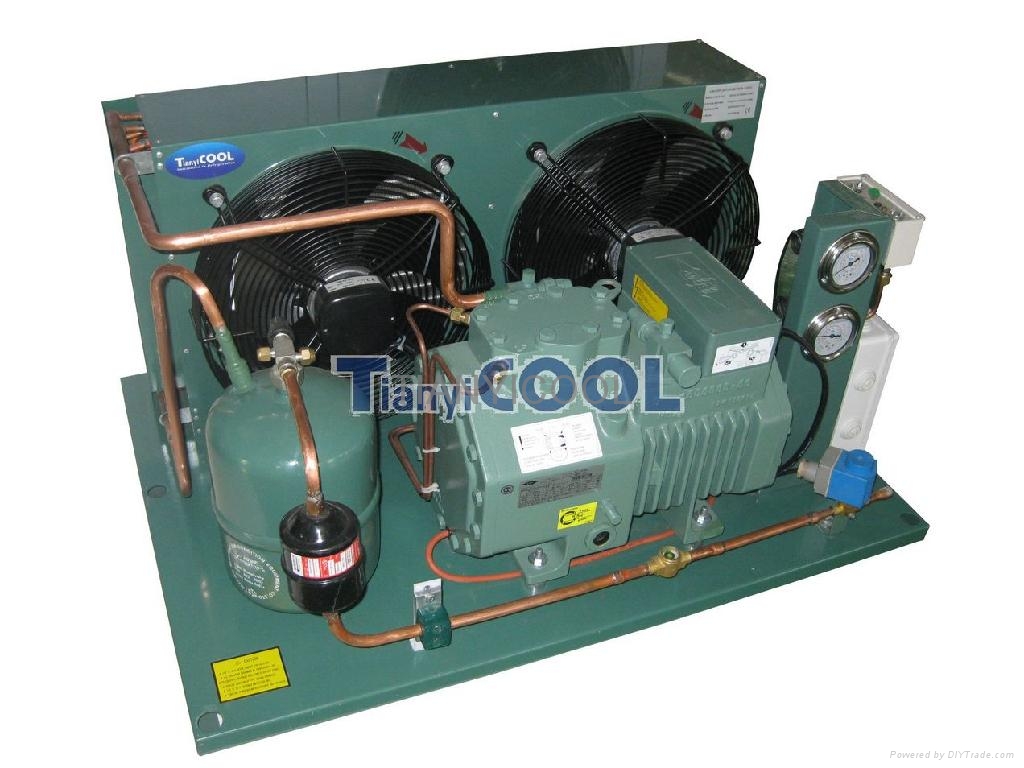 Bitzer semi hermetic condensing unit for cold room - tianyicool (China ...