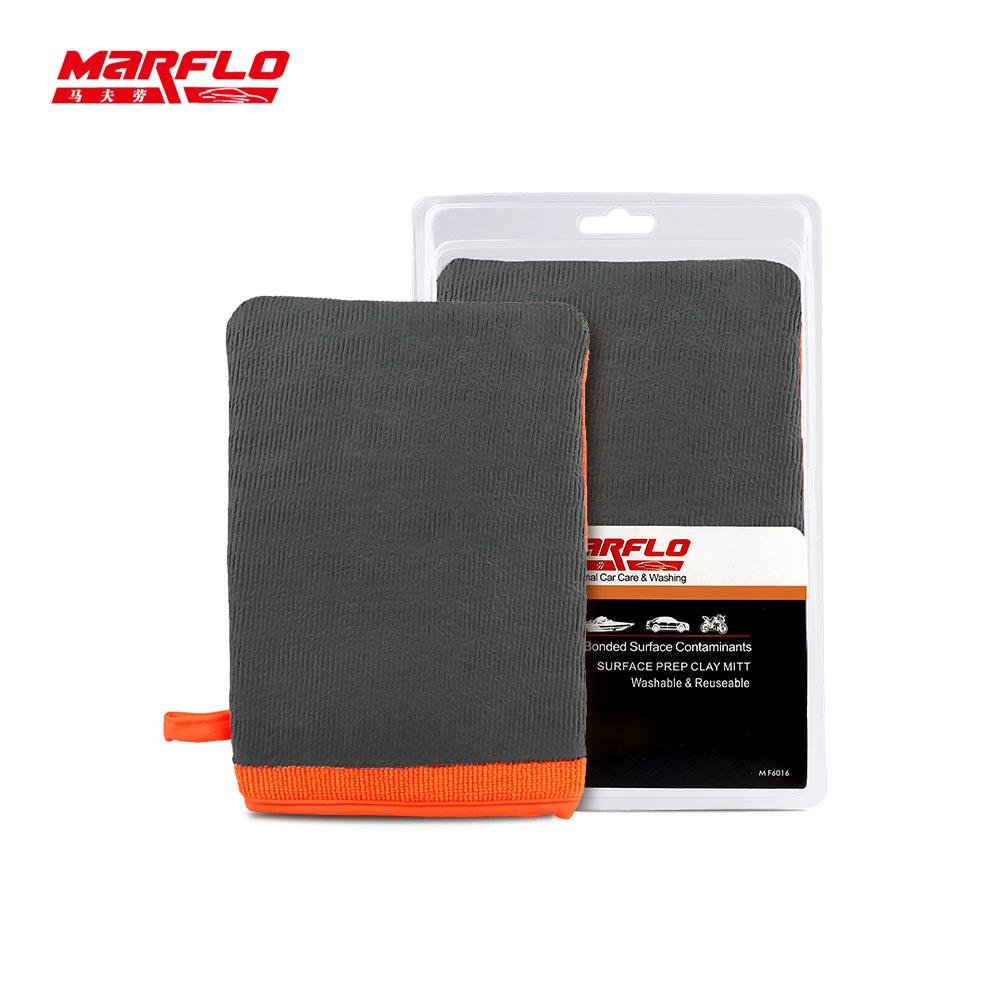 BT-6016 Fine Orange Magic Clay Mitt Pad Eraser with Blister Glove - BT ...