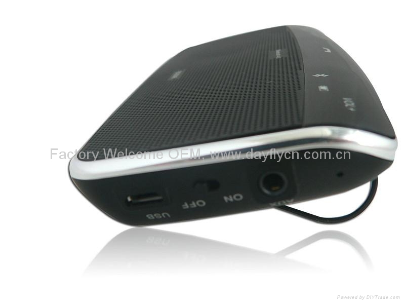Wireless Bluetooth Handsfree Speakerphone Car Kit With Mic,AUX ... Wireless Bluetooth Handsfree Speakerphone Car Kit With Mic,AUX ...