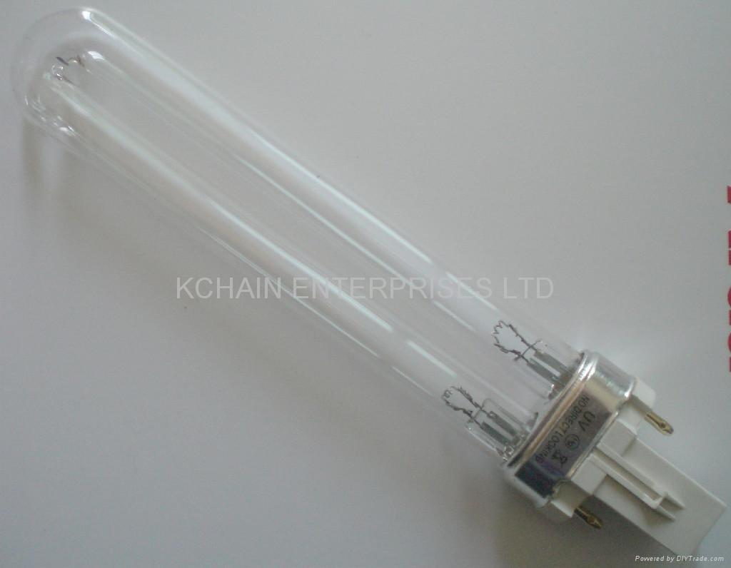 Germicidal Ultraviolet QUARTZ UVC PL LAMP 9W - KC-UVC-PL-9W-QU - KCHAIN ...
