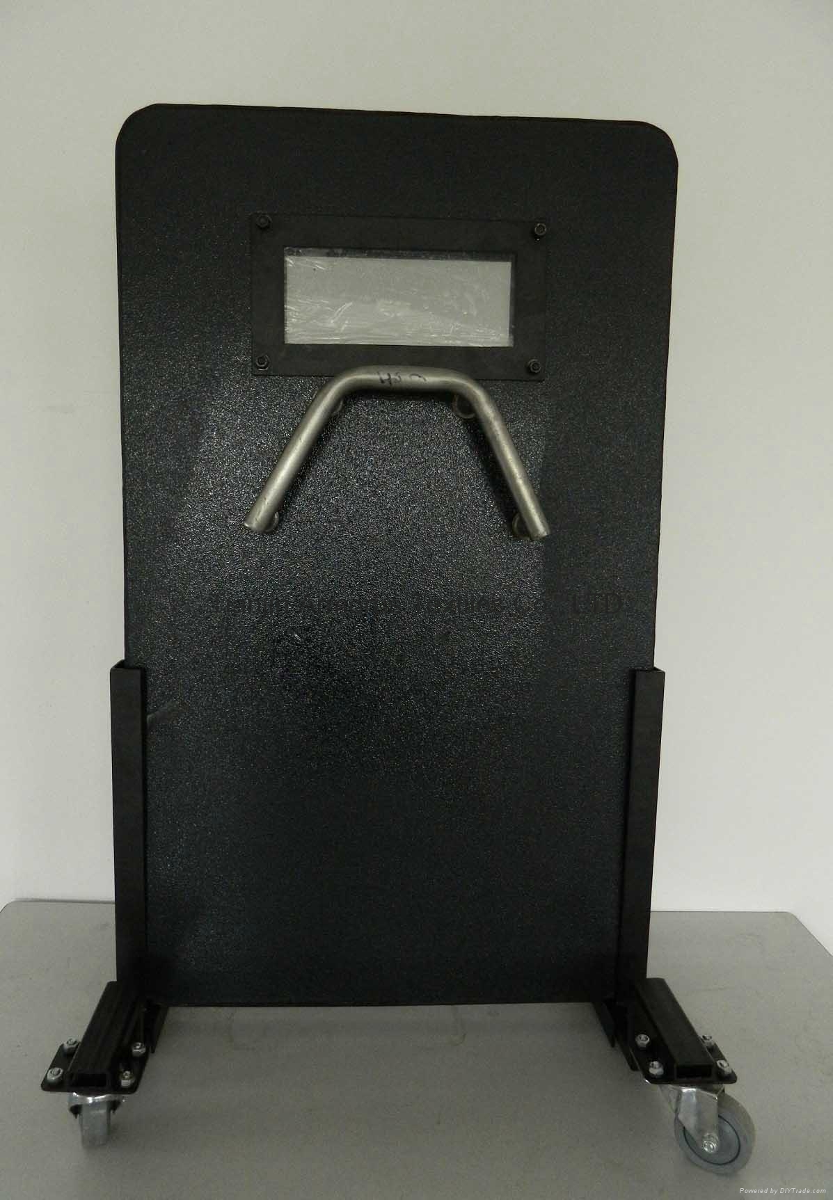 level IV bulletproof shield with wheels - WBS-G5 - ARMORUS (China ...