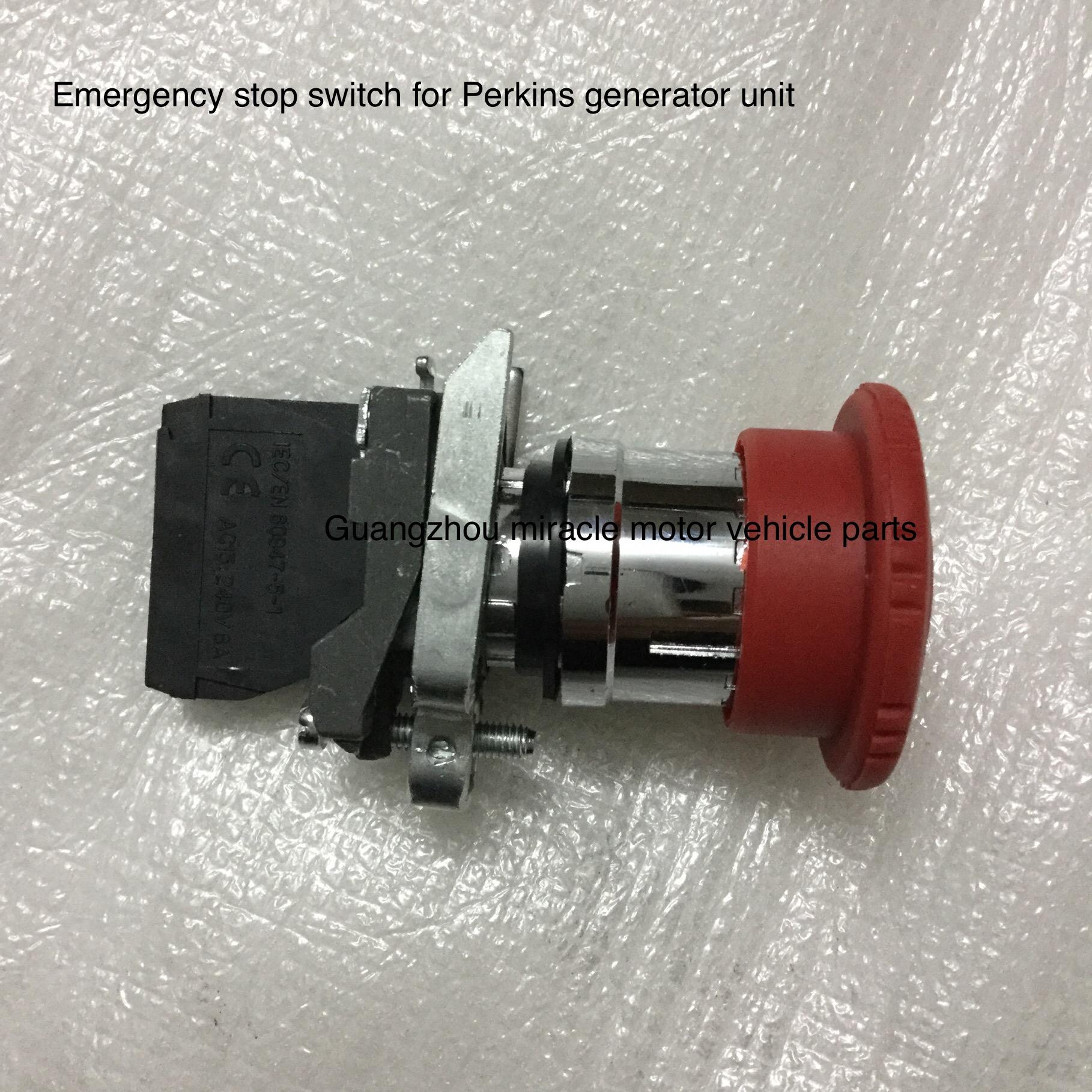 Emergency stop switch for Perkins generator set - XB4-BS542 - RAC ...