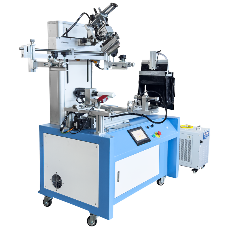 Servo positioning screen printer with UVLED drying equipment - S ...