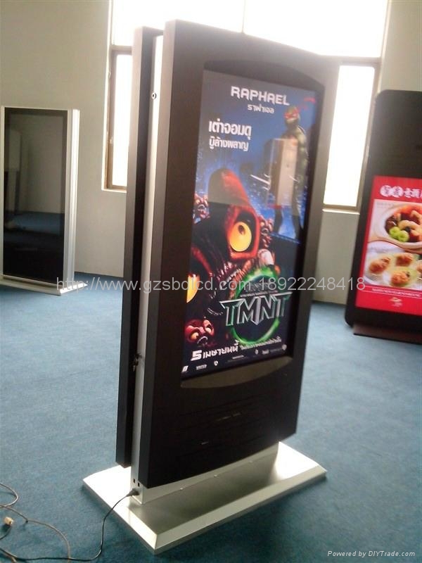 Vertical double screen advertisement player (around type) - SD-5202S ...