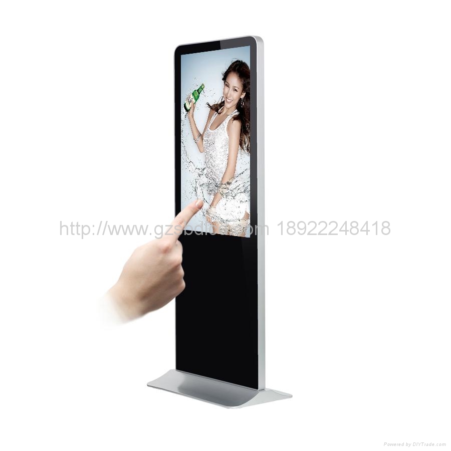 Touch the vertical advertisement player (inserted U disc) - SD-U4201 ...