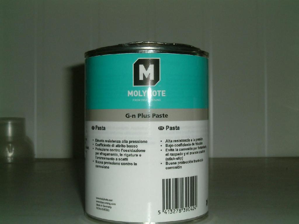 MOLYKOTE G-N PASTE - MOLYKOTE G-N油膏 - 道康宁 (中国 上海市 贸易商) - 润滑油(脂) - 能源 产品 ...