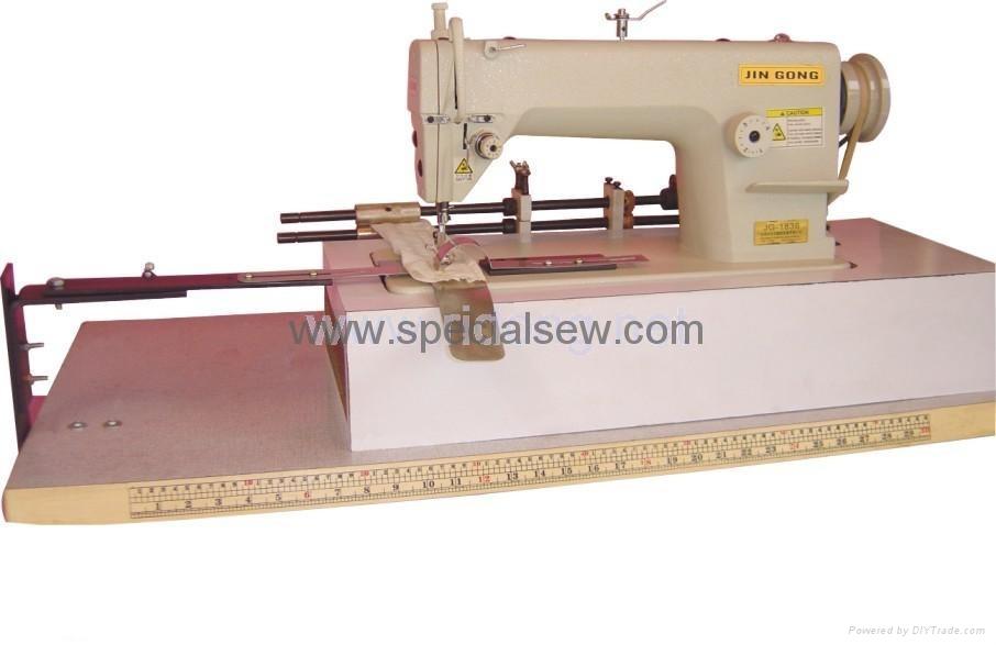 Single needl pin tuck sewing machine with rear puller - 1836-2 ...