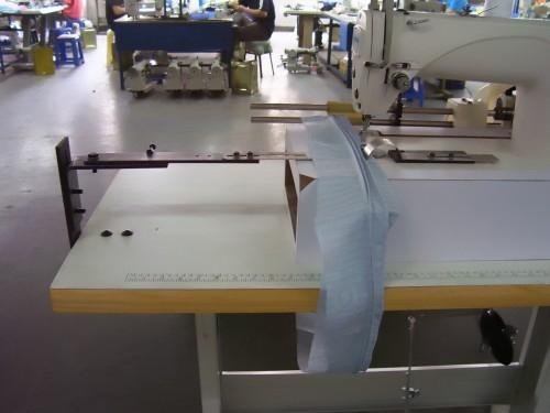 Single needl pin tuck sewing machine with rear puller - 1836-2 ...