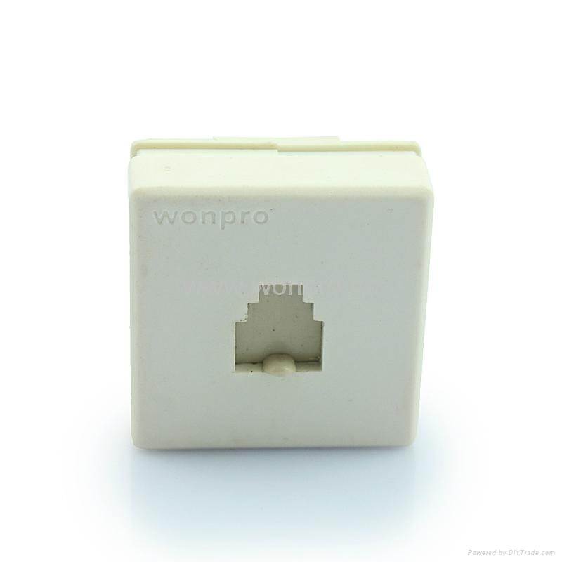 Buried type Industrial 2 pin,4 pin & 6 pin Telephone Jack(WF-9.1TE1/TE2 ...