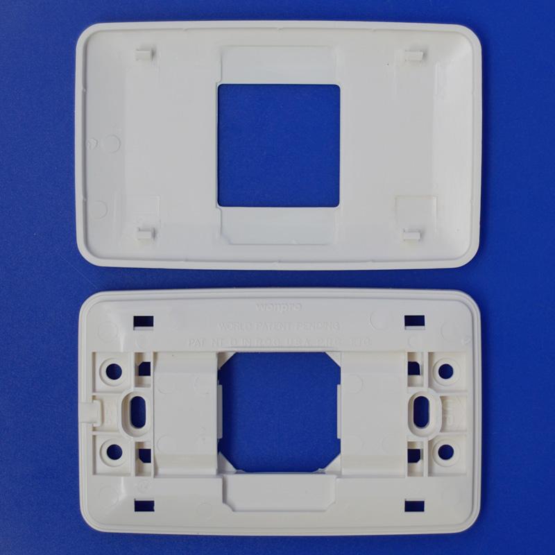 75 Series 1 gang Common Panels & Frames - WF-1-W - WONPRO (China ...