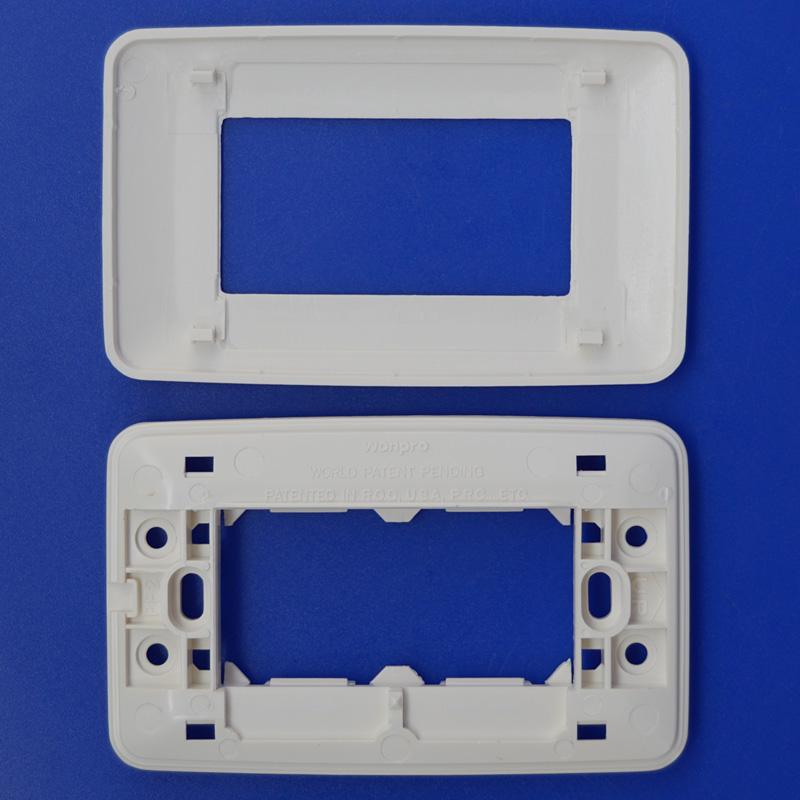 75 Series 2 gang Common Panels & Frames - WF-2-W - WONPRO (China ...
