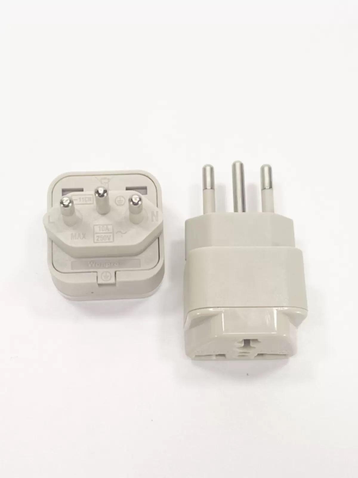 New Brazil Plug Adapter grounded Inlay(WA-11CN-W - Wonpro (China ...
