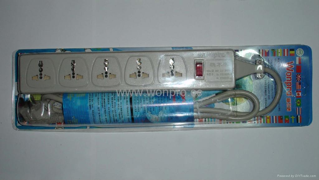 6 gang Universal socket extension power cord - WES4-D105 - Wonpro ...