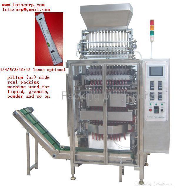 Stick Sachet Food Packaging Machine - packaging - 1,4, 6,8 rows Food ...