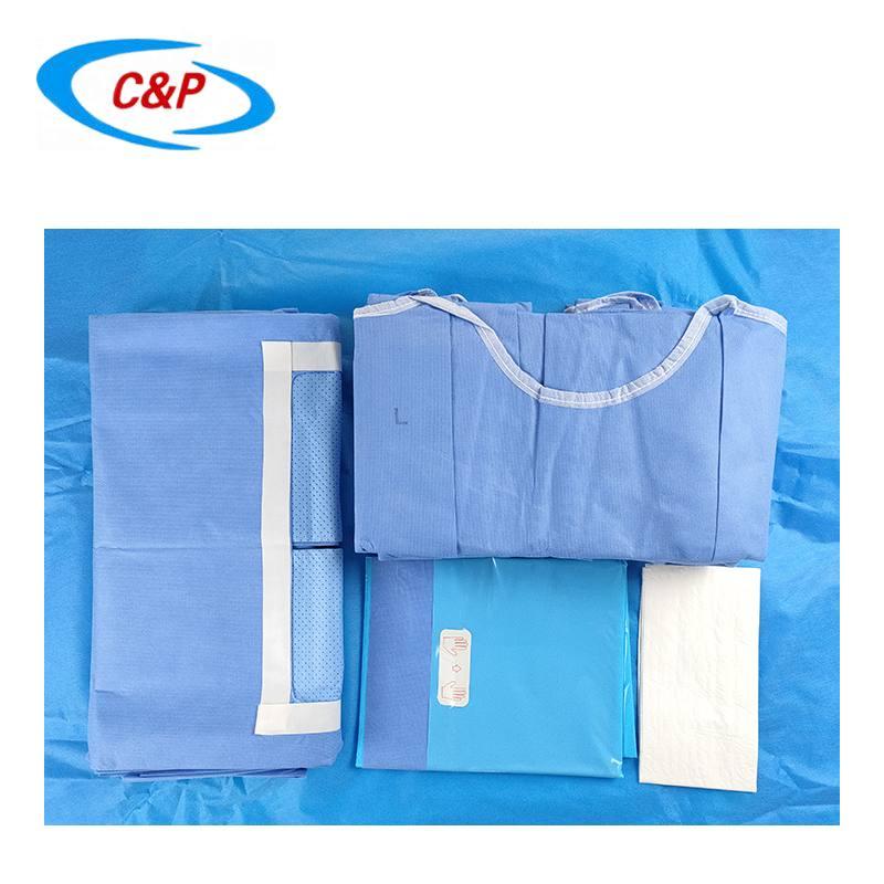 SMS Absorbent Laparotomy Surgical Drape Pack Kit - China