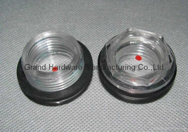 Plastic oil level sight window glass plug indicator - any size - Grand ...