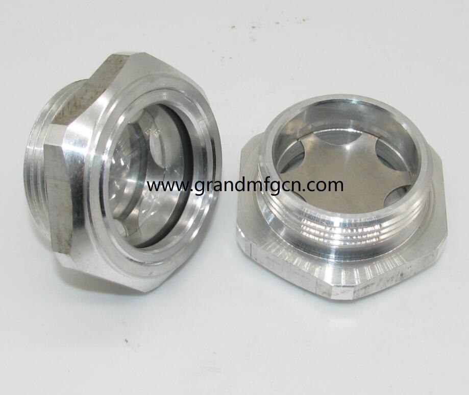 OEM aluminum oil level checking sight glass indicator professional ...