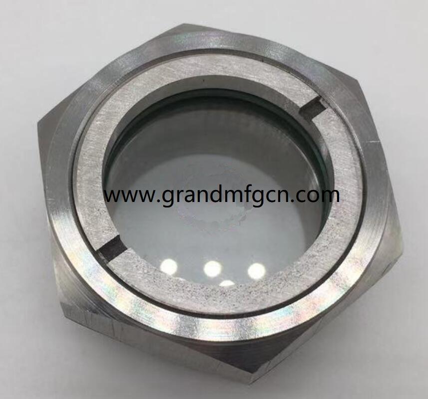 3/4 NPT 1/2 1/4 inch refrigerant receivers SS304 316 oil level sight ...