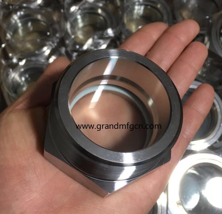 2" NPT Bulls Eye BHO extractor W/Solvent tank Stainless Steel 304 sight ...