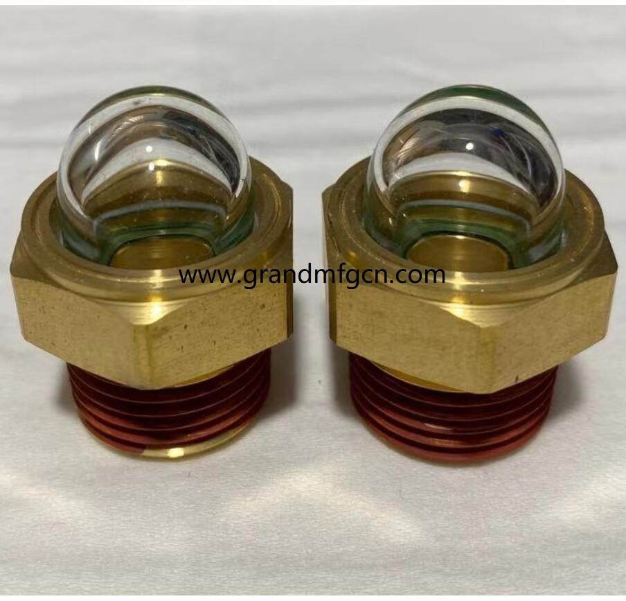 NPT1/2 inch dome oil level sight glasses oil level gauge indicators ...