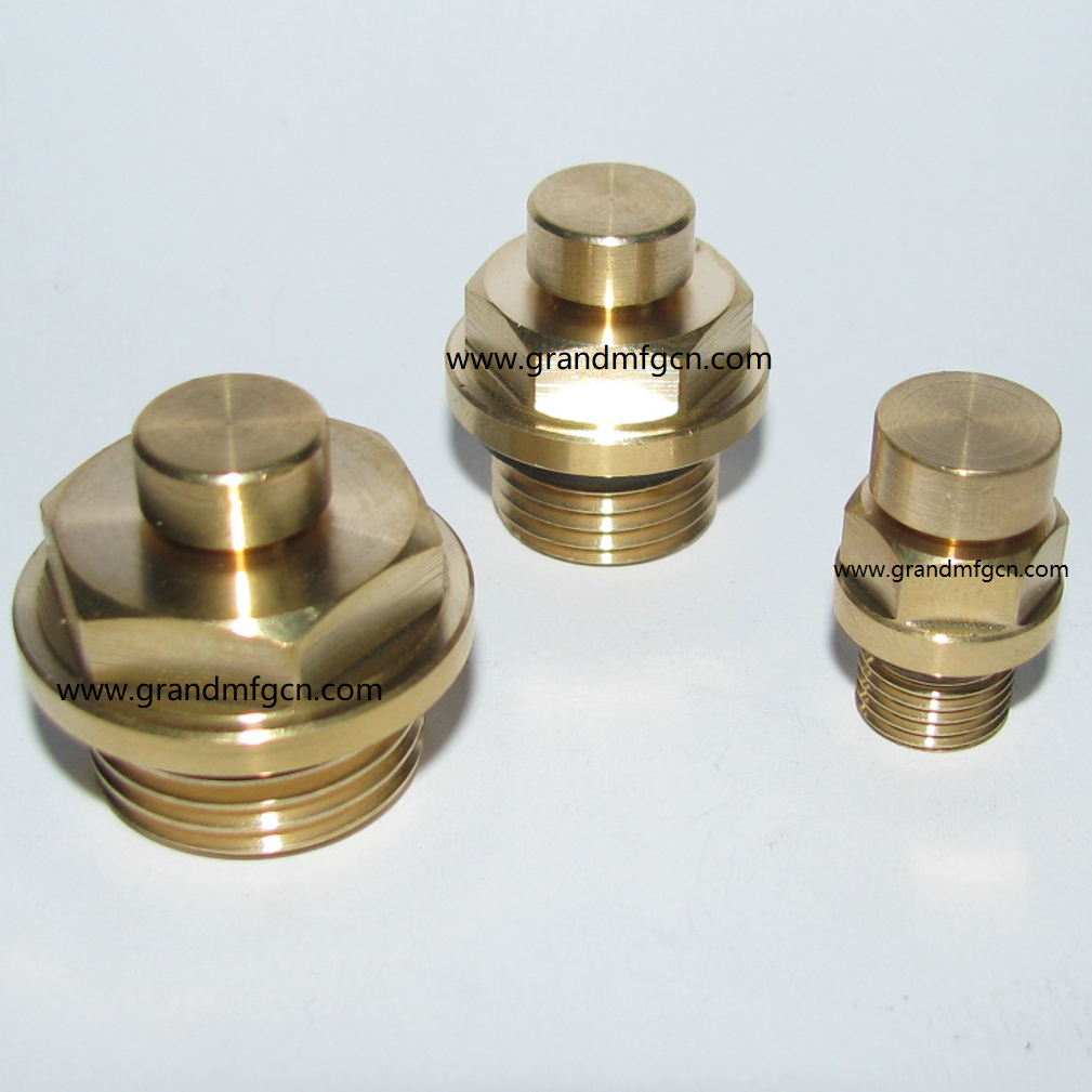 BSP Thread SEW Gearbox GrandMfg® Brass air bleed valve plugs - China