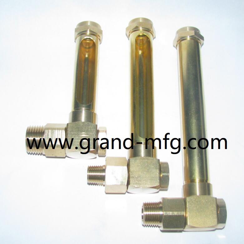 Brass tubuar Vented Oil level Gages indicator gauges - China